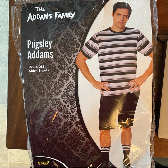 Spirit | Other | Pugsley Addams Costume Spirit Black And White Striped ...